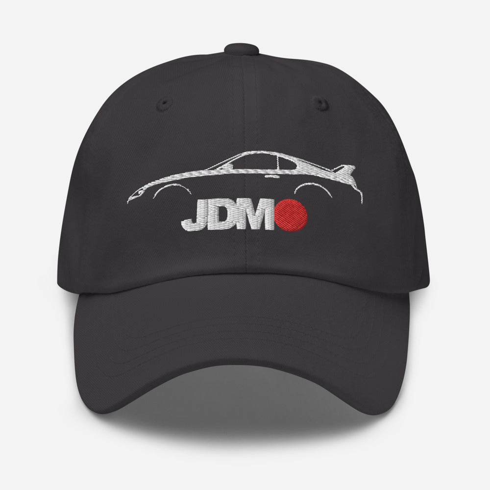 Japanese Car Culture 90s JDM Supra Dad hat custom embroidered outline ...