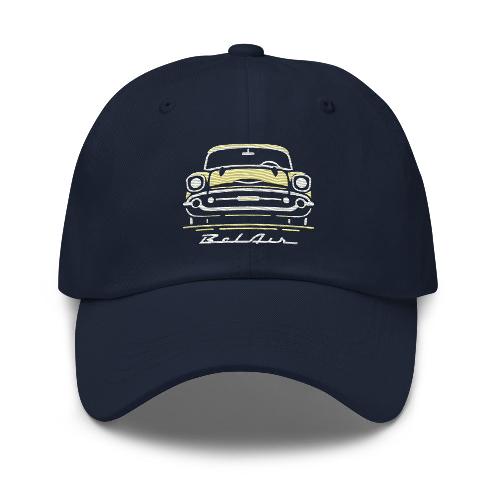 Colonial Cream 1957 Bel Air cap for 57 Chevy Classic Car Owners Antiqu ...