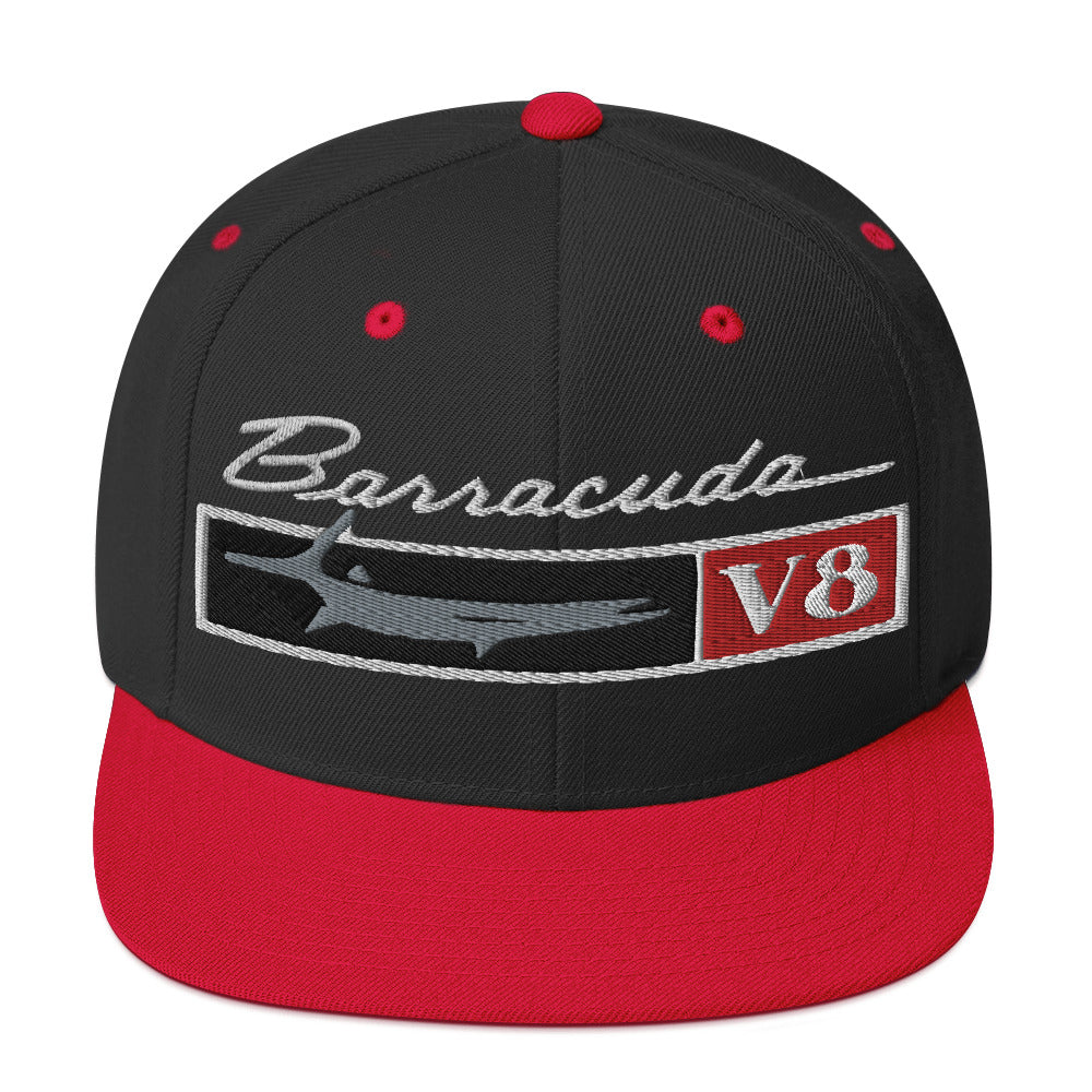 Front Fender Emblem 1968 Barracuda V8 68 Cuda snapback hat for Classic ...