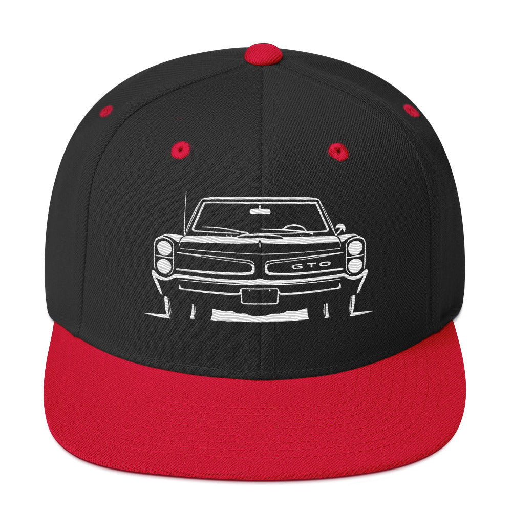 Front View 1964 GTO Cap for Classic Car Enthusiasts Gearheads Snapback ...