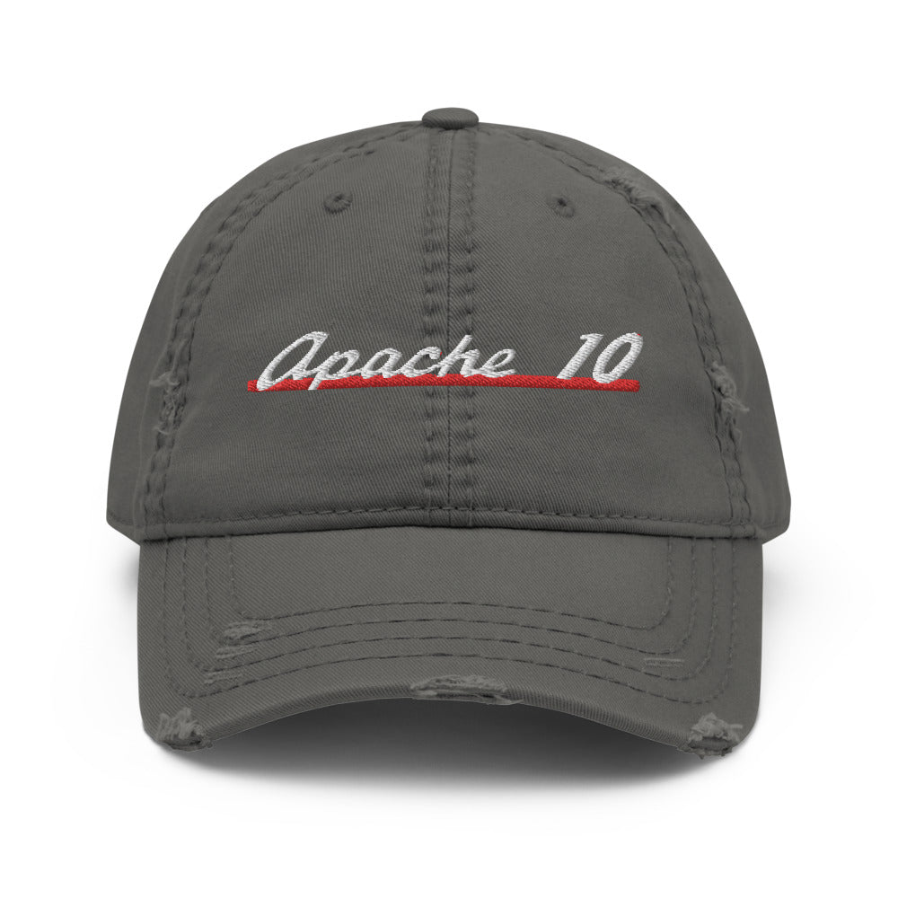 Fender Badge 1961 Chevy Apache 10 Pickup distressed Dad hat for Antiqu ...