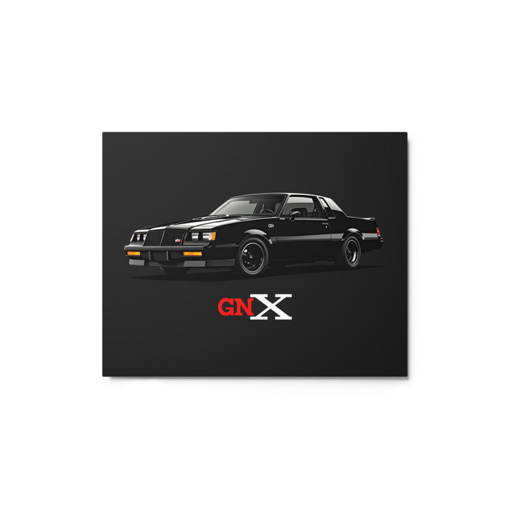 1987 Regal Grand National GNX Metal print – Racing Roots