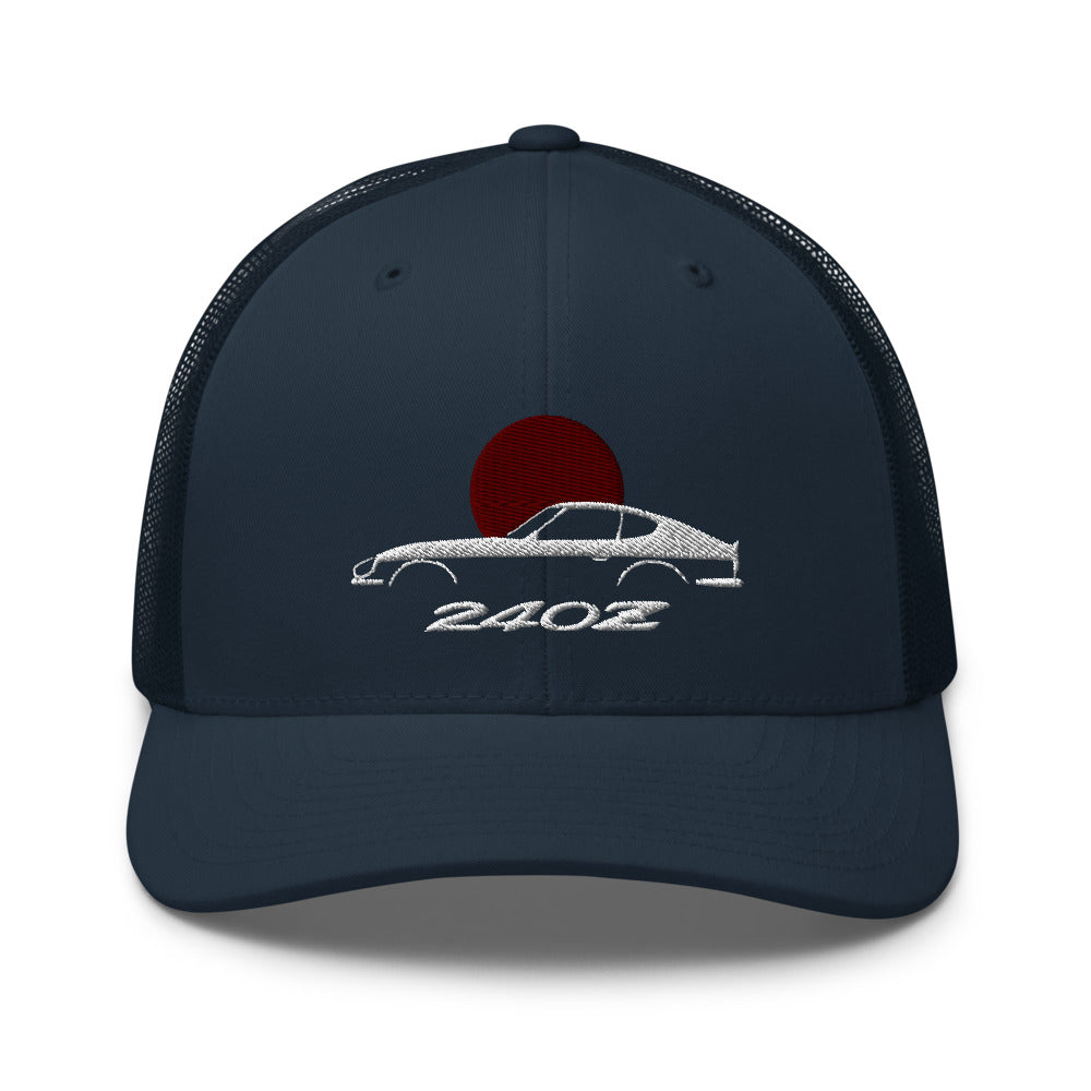 Japanese Car Culture Vintage JDM Datsun 240z hat custom embroidered ou ...