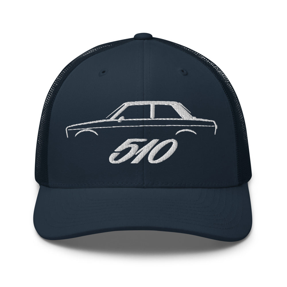 Datsun 510 Japanese Classic Car JDM Fans trucker hat for car shows ...