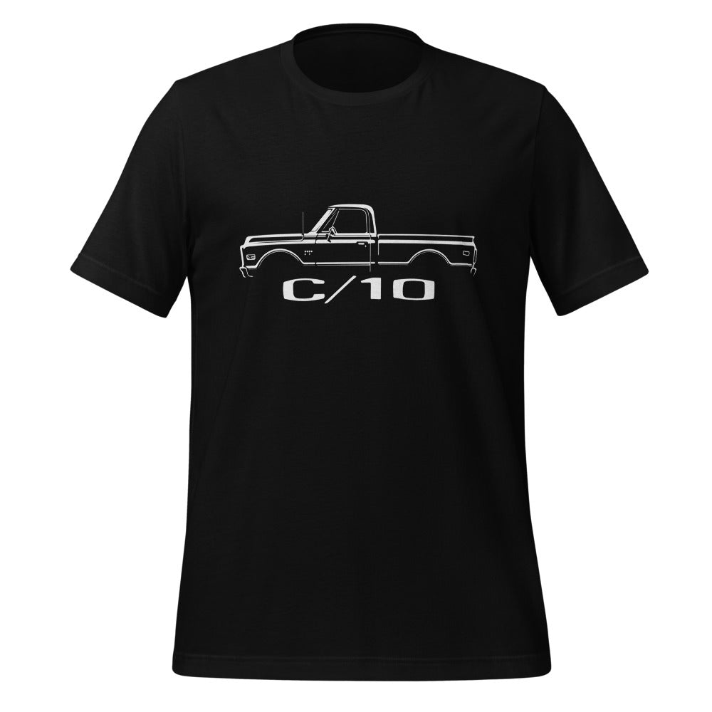 1970 Chevy C10 t-shirt for Classic Pickup Truck Enthusiasts Custom 10 ...