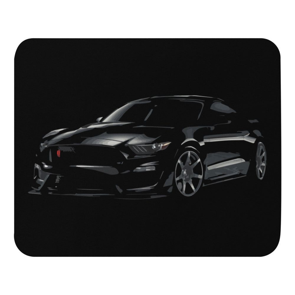 Black Mustang GT350R Custom Art Mouse pad – Racing Roots