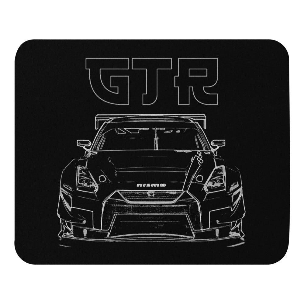 GTR R35 JDM Line Art Tuner Drift Racing Mouse pad – Racing Roots
