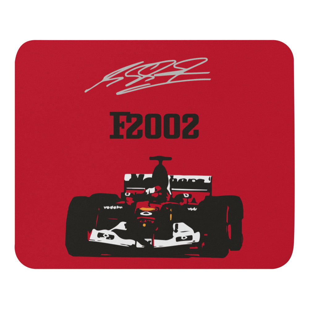 F1 Legend Driver Michael Schumacher F2002 Race Car Mouse pad – Racing Roots